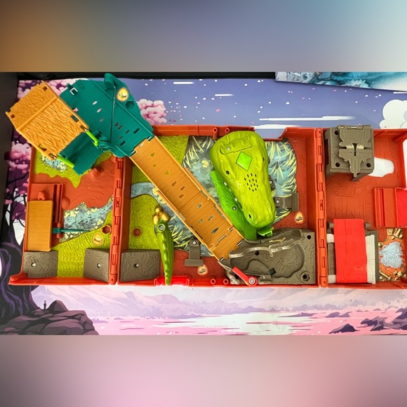 MATCHBOX | Toys | 208 Matchbox Mattel Alligator Swamp Foldup Track Play ...